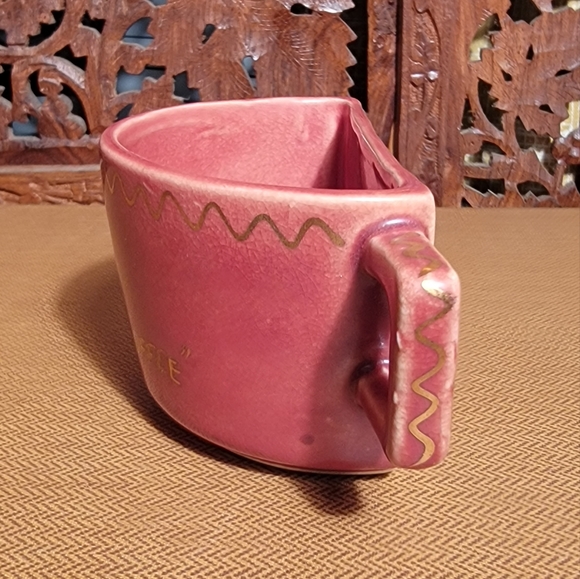 Dining | Vintage Half Coffee Cup Mug Maroon | Poshmark